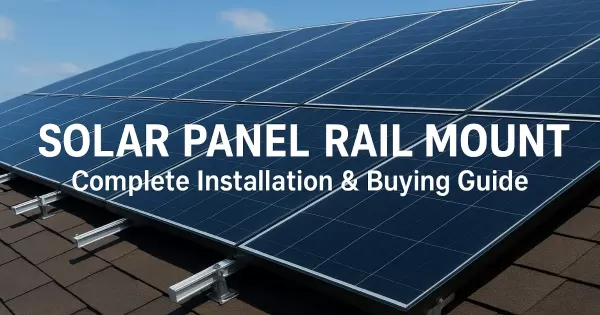 Montaje en Riel Paneles Solares: Guía Completa Instalación