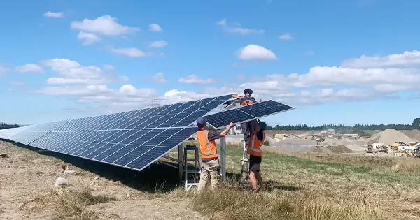 Grace Solar NZ 528kW Solar Tracker System | Ground Mount Solutions