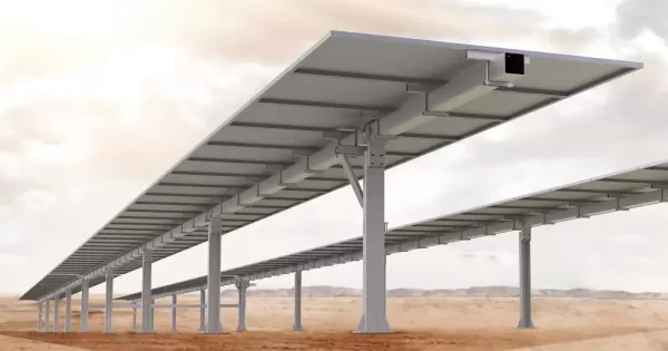 Passive Dual-Axis Solar Tracker | High-Yield AI Tracking System